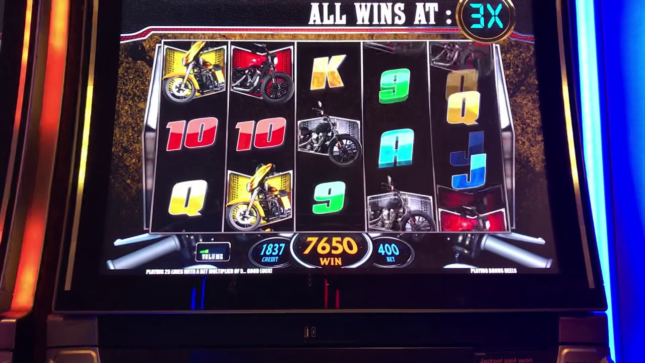 Harley Davidson slots - YouTube