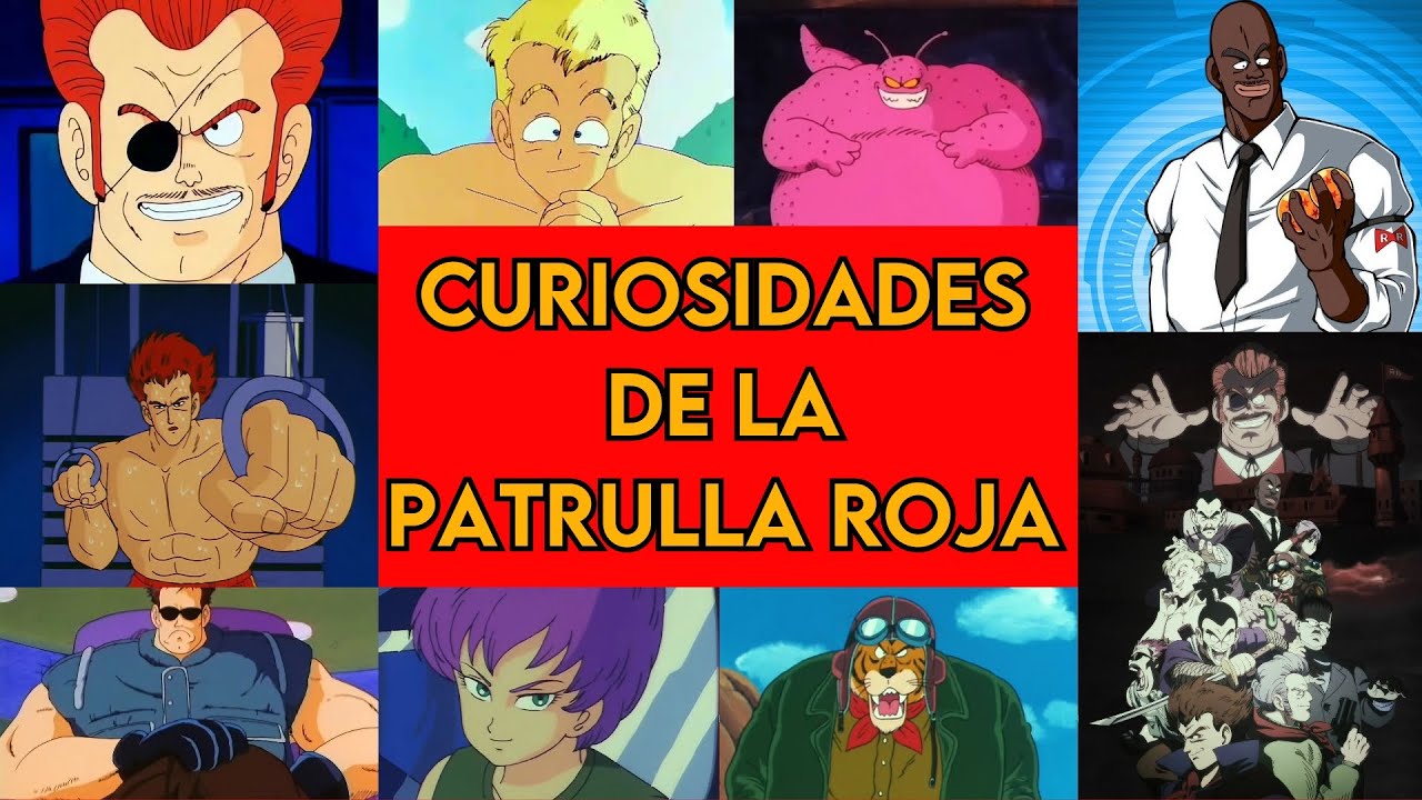 🟠 11 DATOS y CURIOSIDADES de la PATRULLA ROJA - DRAGON BALL #dragonball ...