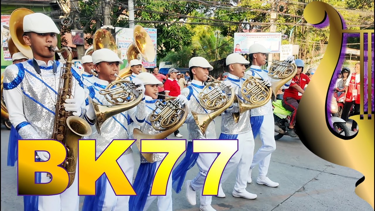 Banda Kabataan 77 Fancy Drill | Pagalingan 2024 Polo Valenzuela Fiesta ...