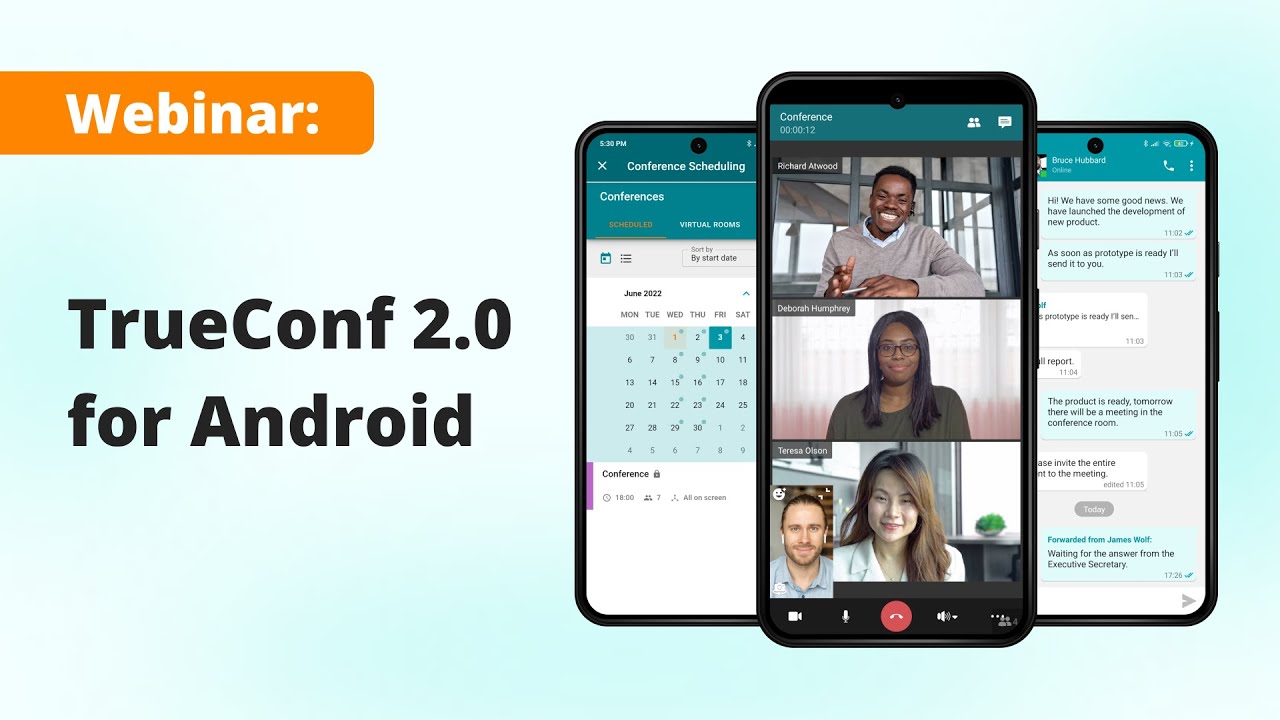 Webinar: TrueConf 2.0 for Android - YouTube