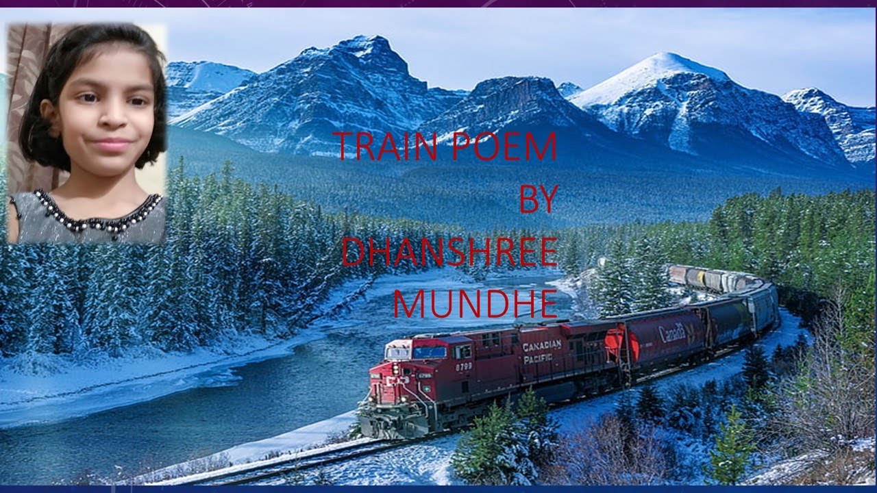 Train poem class 5 /best song for kids - YouTube