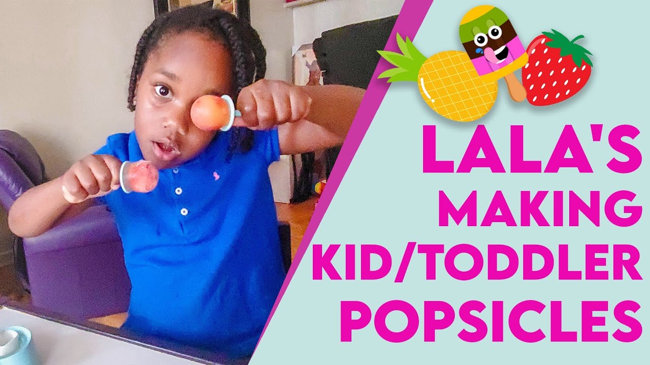 Kid/Toodler healthy homemade fruit Popsicles - YouTube