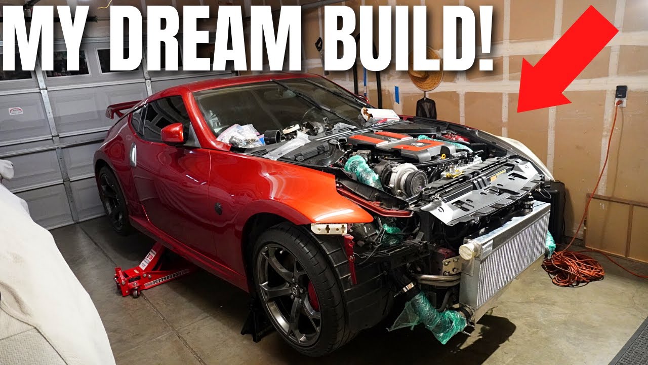 PREPPING THE SINGLE TURBO 370Z FOR THE FIRST START! - YouTube
