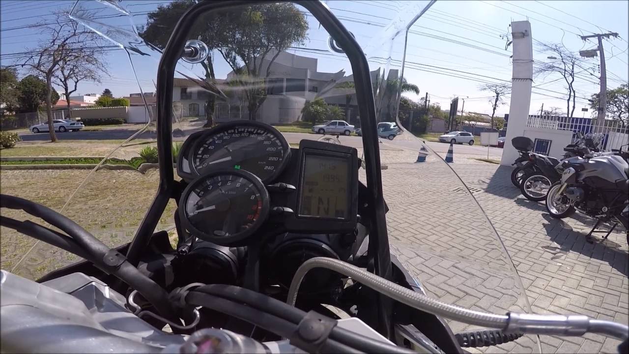BMW F 800 GS Adventure configurações e comandos painel - YouTube