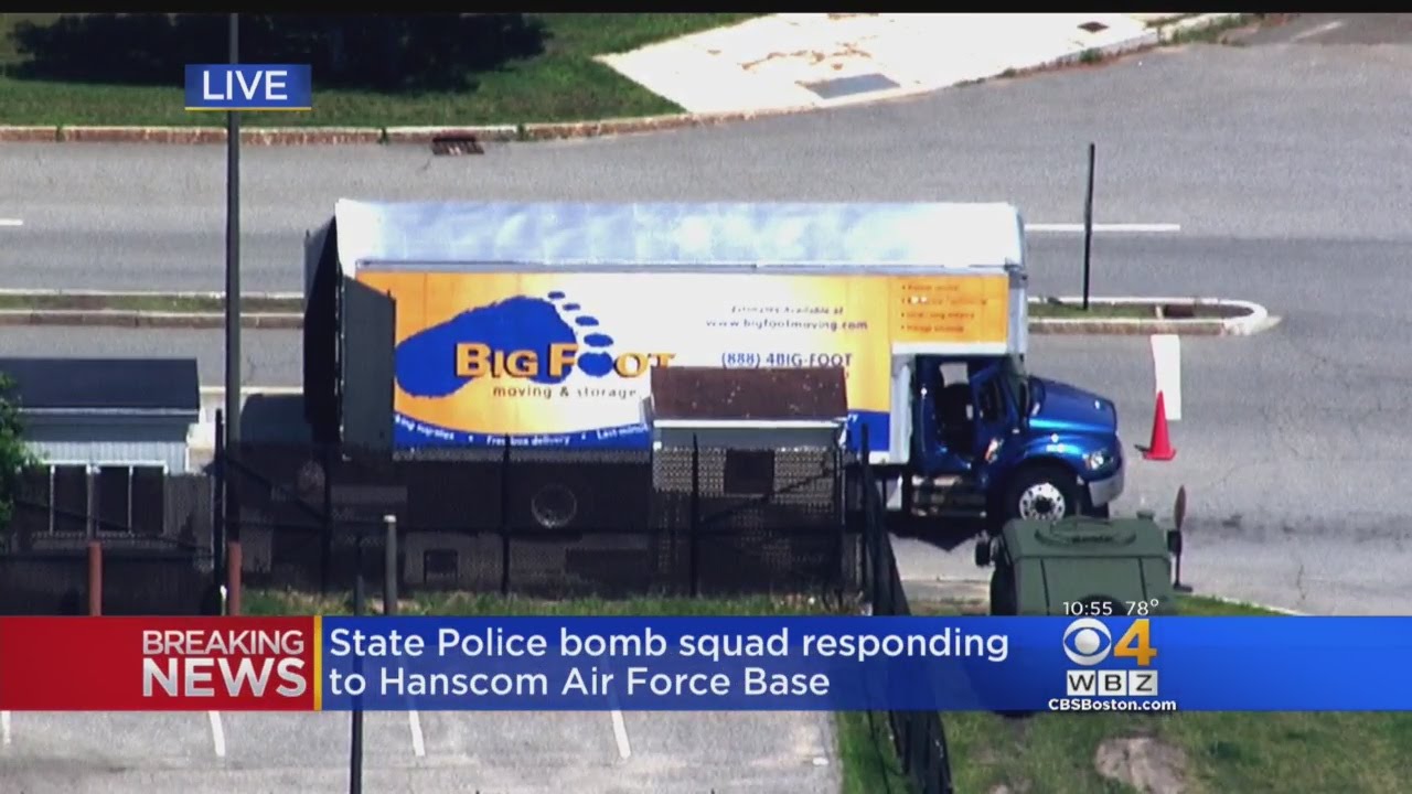 Bomb Squad Called To Hanscom Air Force Base - YouTube