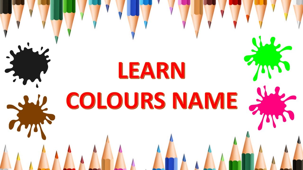 Learn colors name | Colors Name Basic English Learning | Colour name in ...