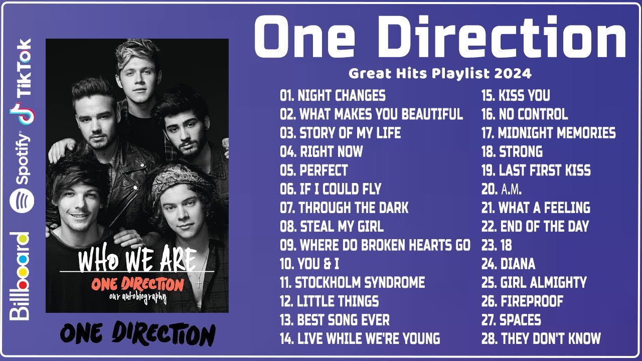 One Direction Soft Playlist To Chill - YouTube