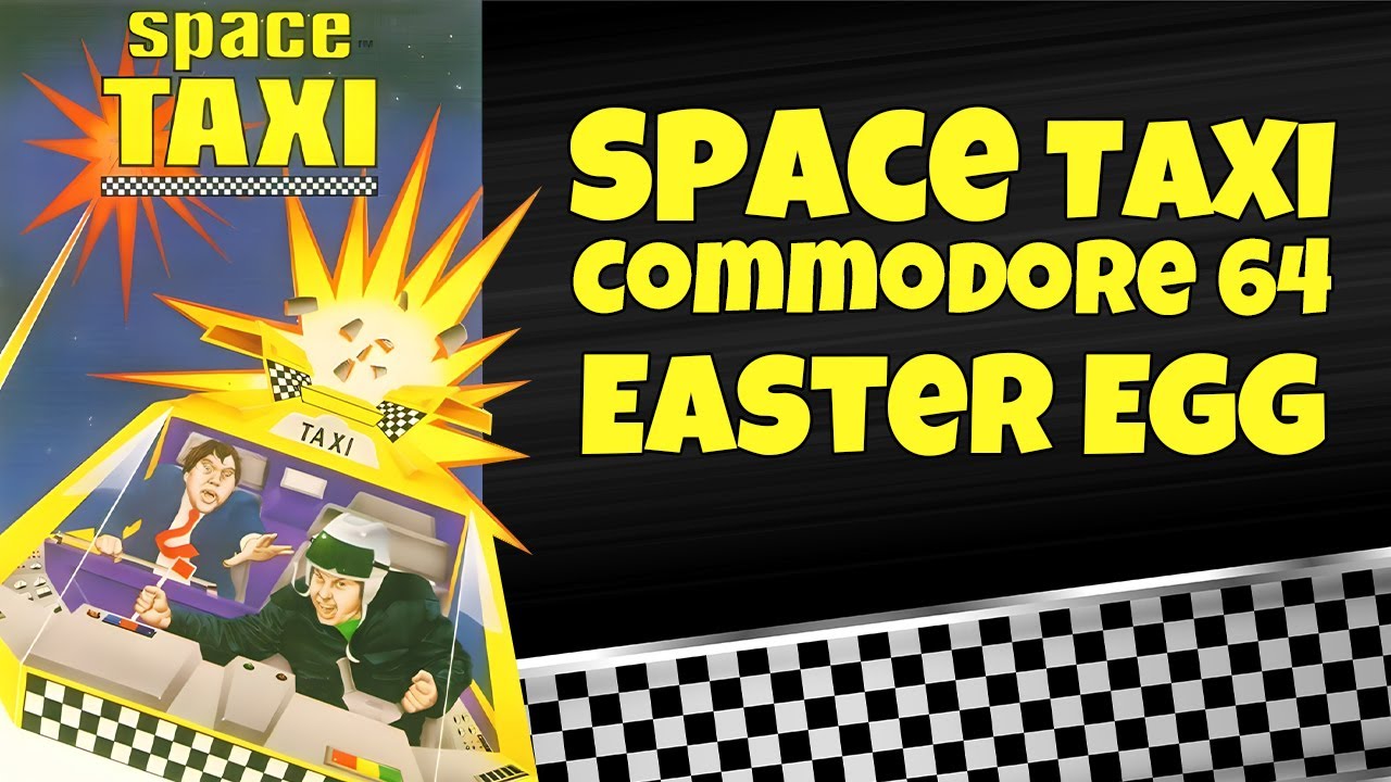 Space Taxi Easter Egg (Hidden Menu and features) Commodore 64 - YouTube