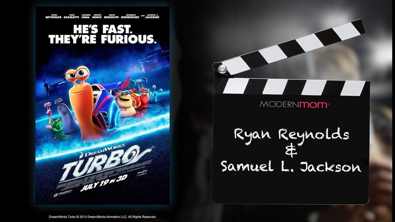 Ryan Reynolds & Samuel L. Jackson Talk Turbo! - YouTube