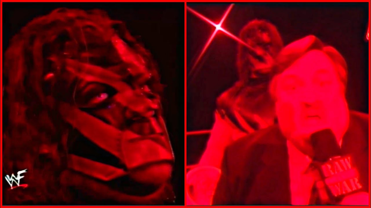 Kane And Paul Bearer Address Vader 1998! - YouTube