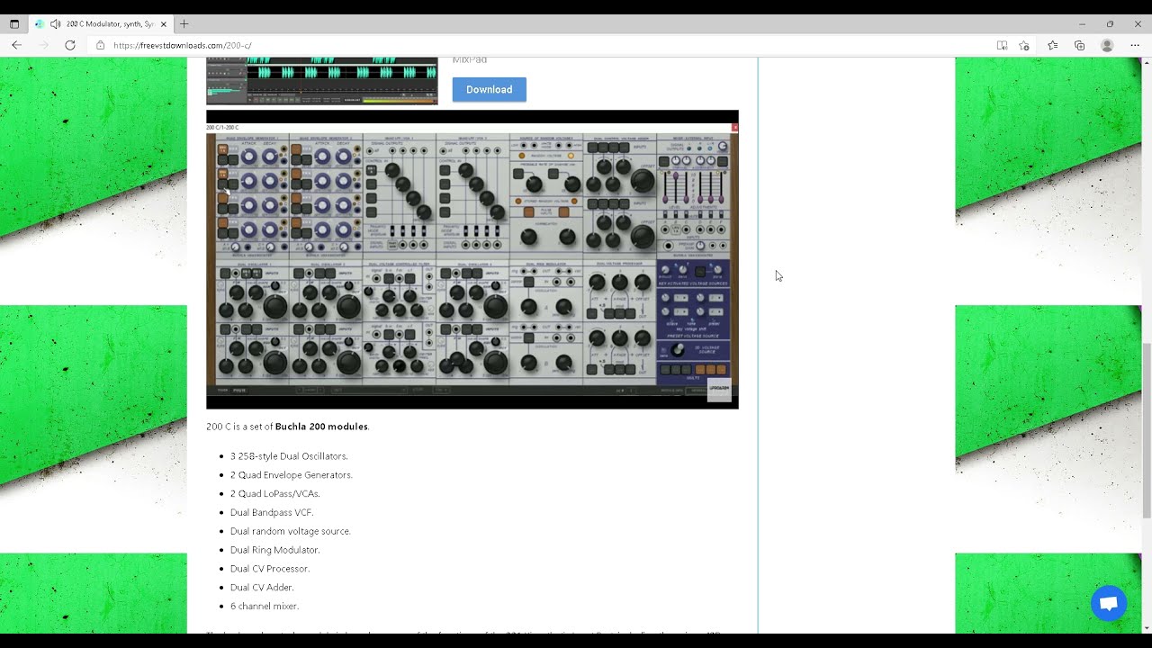 Free VST Plugin | 200 C Modulator, synth, Synthesizer - YouTube