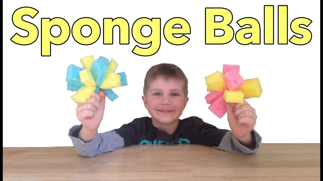 Homemade Sponge Balls