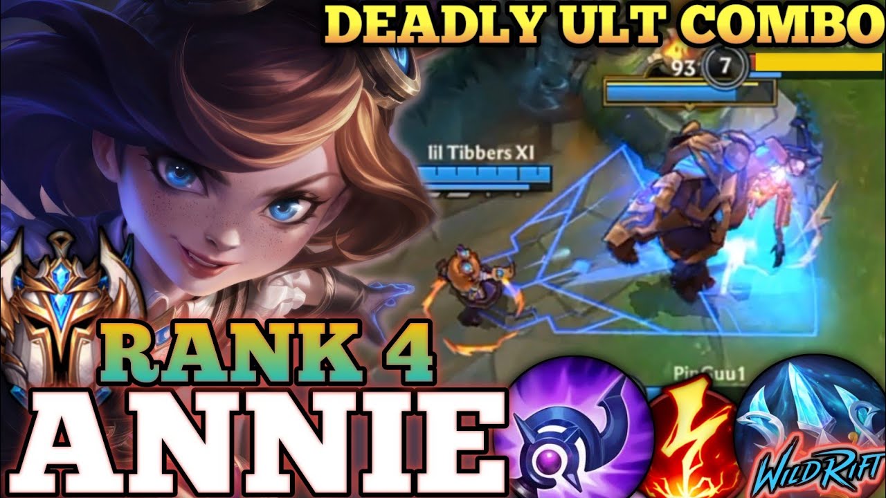 ANNIE BEST META BURST BUILD! ONE SHOT ULT COMBO - TOP 4 GLOBAL ANNIE BY ...