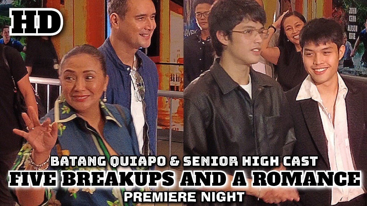 SENIOR HIGH & Batang Quiapo Cast FULL SUPPORT kay Julia Montes | Five ...
