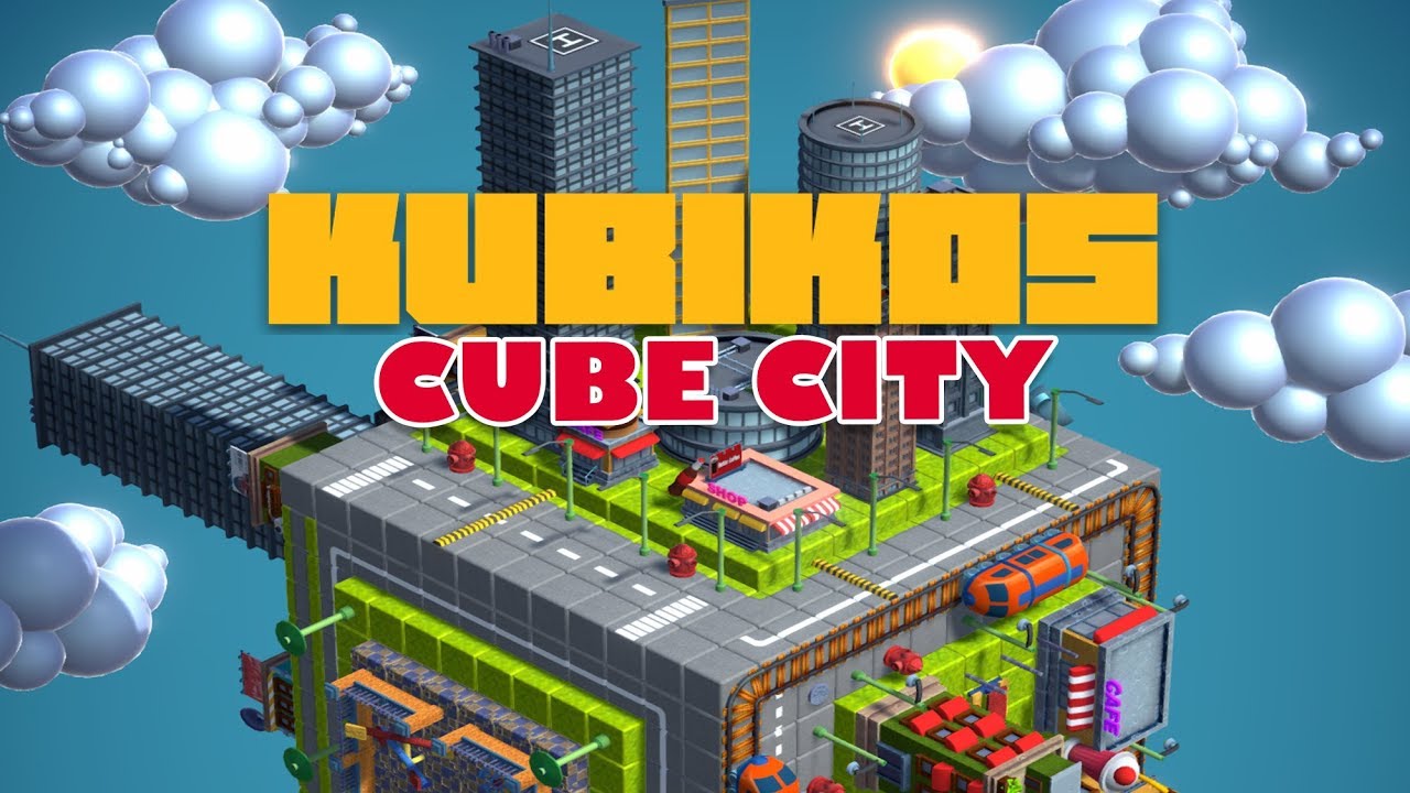 KUBIKOS - 3d Cube City | Unity3d Asset store pack - YouTube