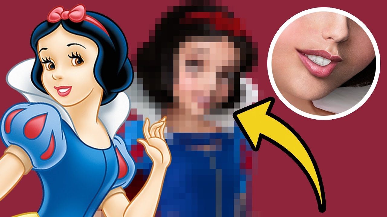 Snow White in Real Life - Humanizing characters (PHOTOSHOP) - YouTube
