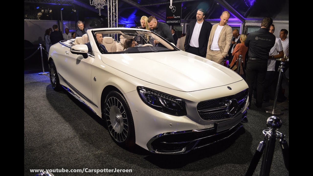 The new Mercedes-Maybach S650 Convertible | Stern Auto Exclusief - YouTube