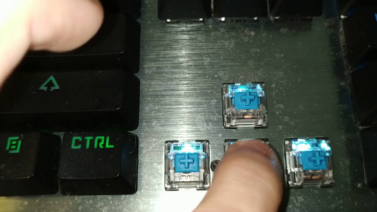 TTC blue switch Sound 🔊🔊 - YouTube