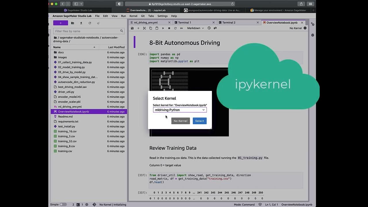 AWS SageMaker StudioLab with Github repo - YouTube