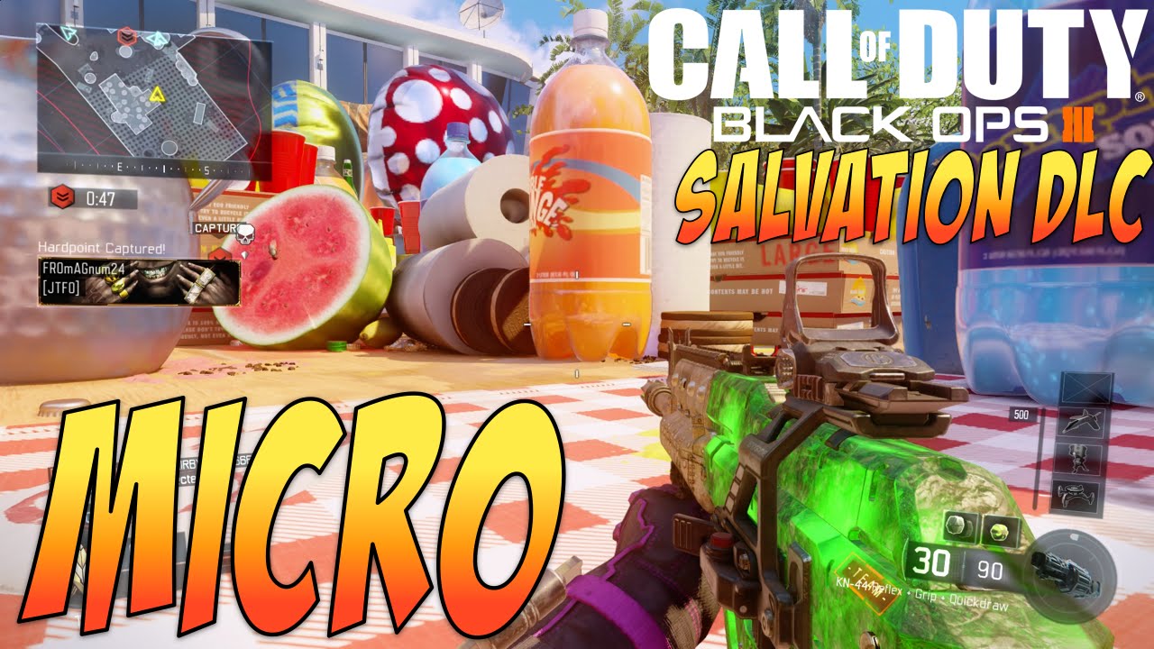 Black Ops 3 "Micro Map" Salvation DLC PS4 Gameplay - YouTube