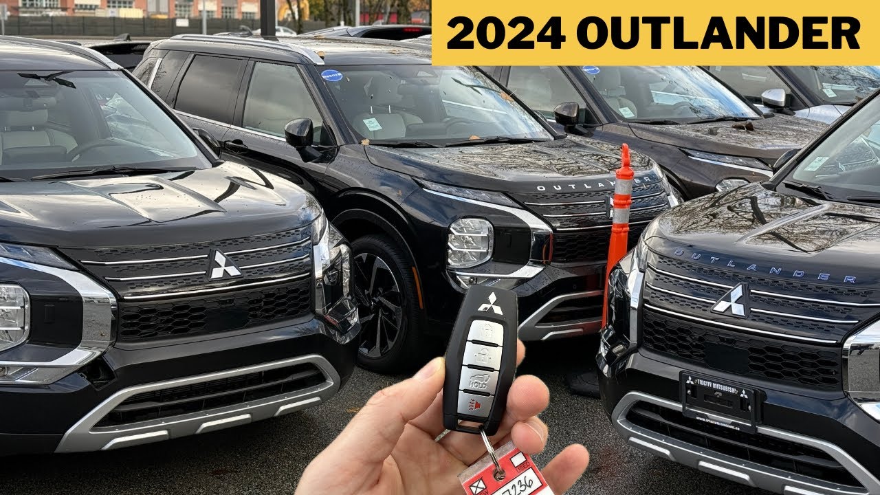 Top Of The Line - Mitsubishi Outlander 2024 GT - Black Diamond with ...