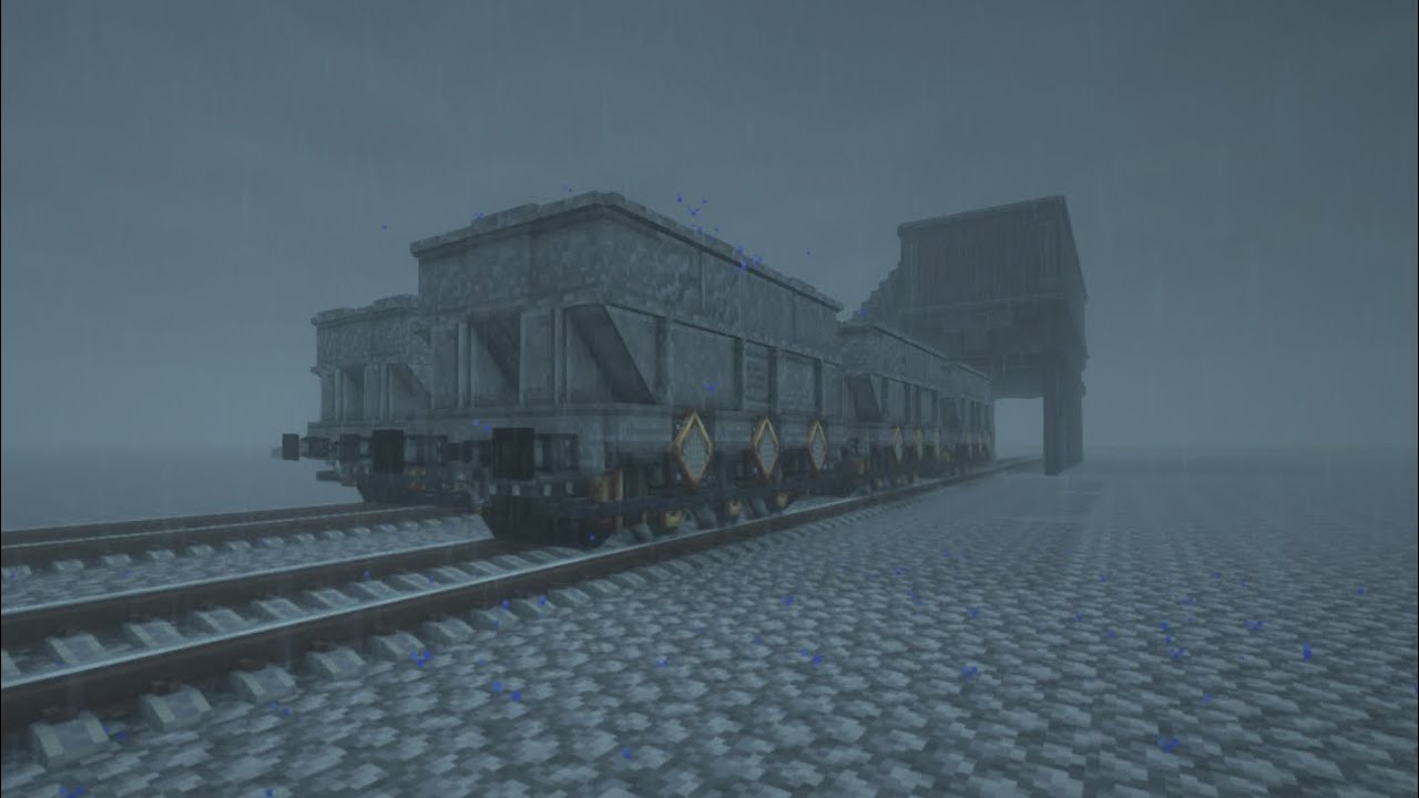 How to build a simple swedish hopper wagon | Minecraft create train turtorial - YouTube