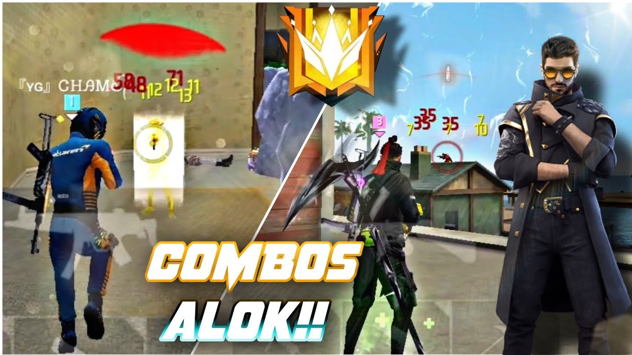 5 MEJORES COMBOS con ALOK [HABILIDADES BR Y D.E] FREE FIRE 2024!!🚀💥 ...