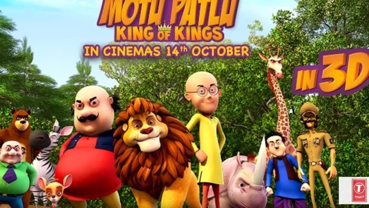 T- series presented Motu Patlu King of Kings HD Trailer - YouTube