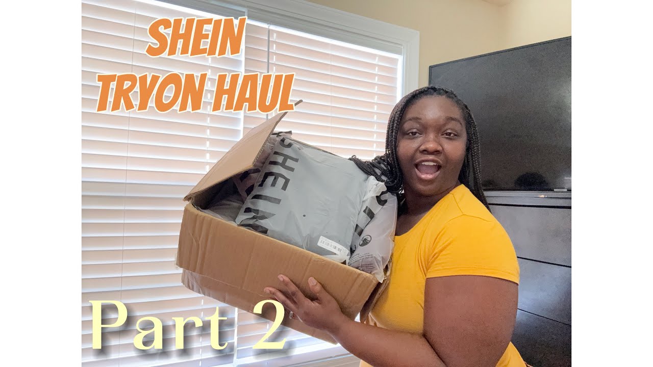 SHEIN Tryon Haul Mid-size/ Plus size 💜 Part 2 - YouTube