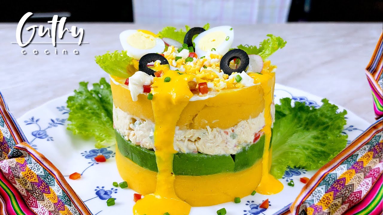 How to Make Peruvian Chicken Causa | Easy & Delicious! 🇵🇪 - YouTube