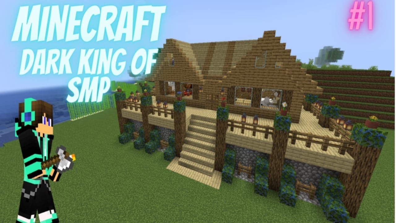 I Made A House || Dark King of SMP #1 || Minecraft Gameplay - YouTube