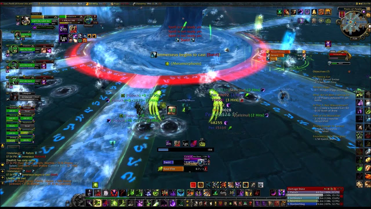 Immerseus 10 Normal - Siege of Orgrimmar - YouTube