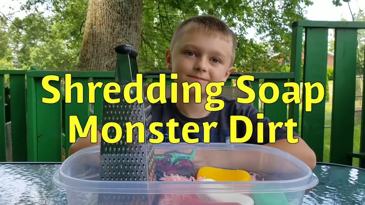 Shredding Soap Monster Dirt - YouTube