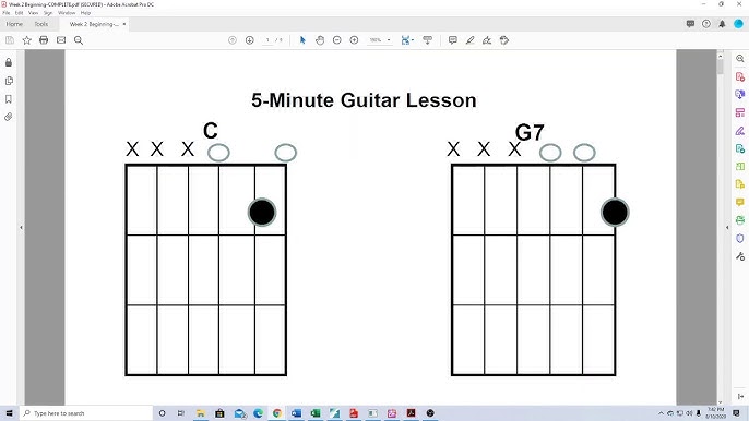 Virtual Guitar Chords
