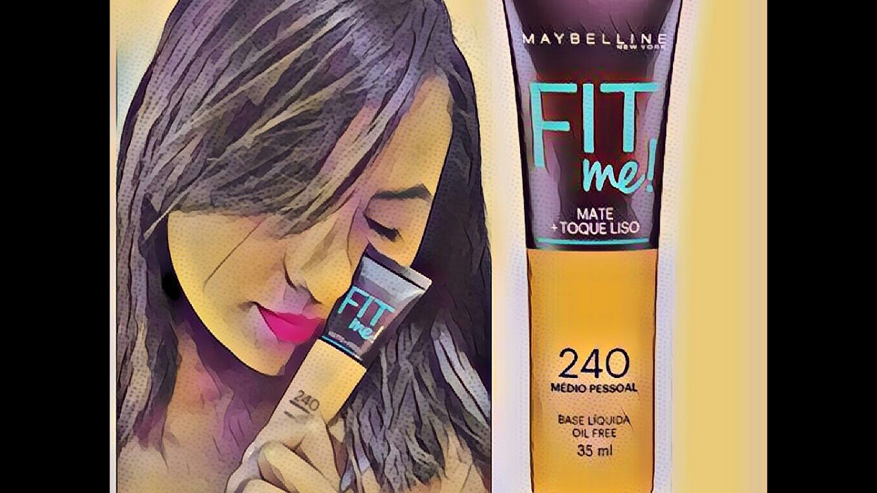 Resenha:minha queridinha base da Maybelline FIT me! - YouTube