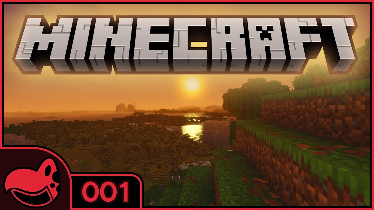 Mining, Crafting, and Base Building - Minecraft [001] - YouTube