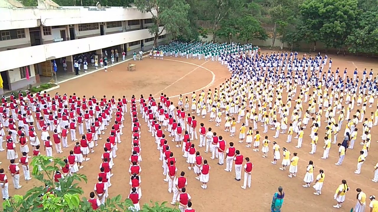 MASS PT IN VISAKHA VALLEY SCHOOL - YouTube