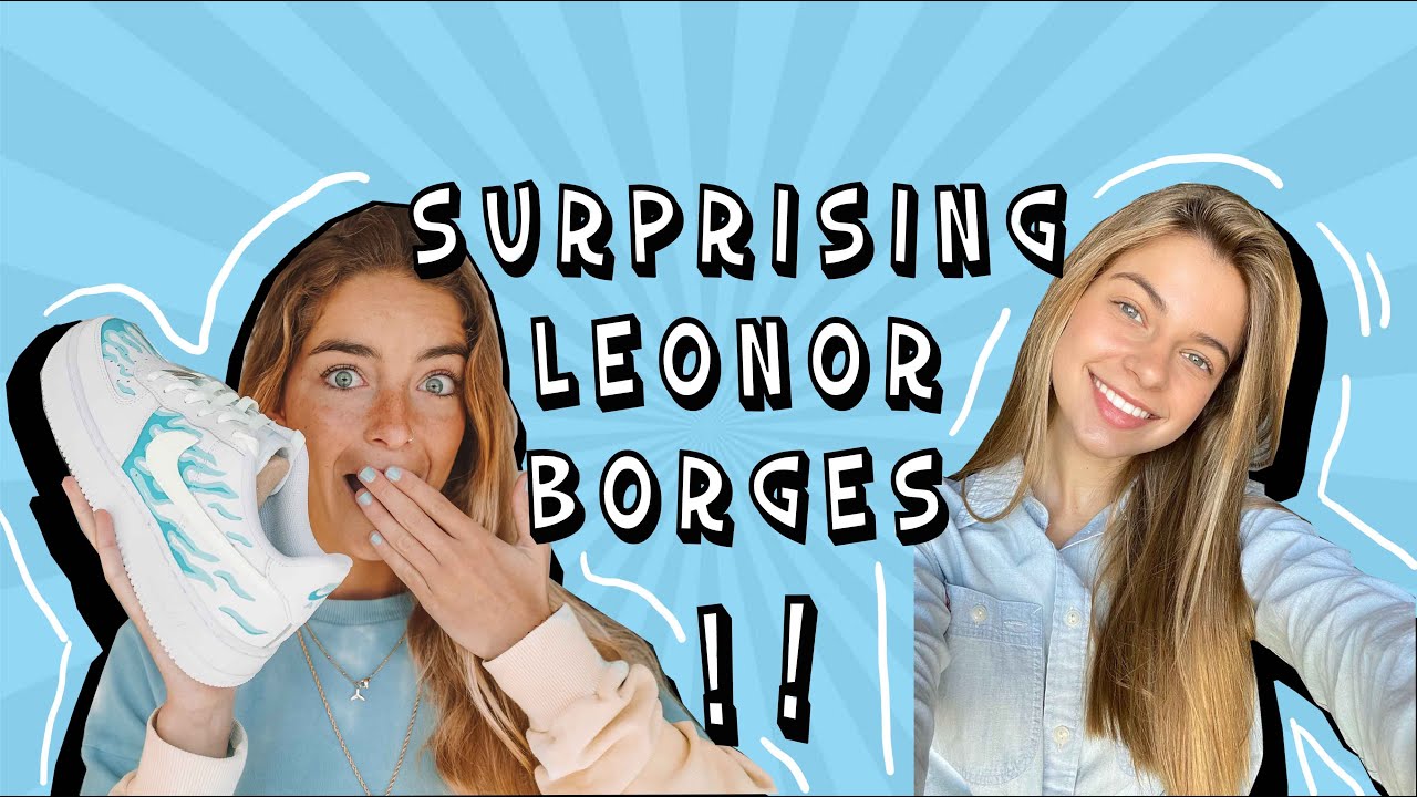 SURPRISING LEONOR BORGES !! What was her reaction??!! - YouTube