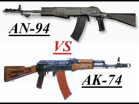 Kalashnikov AN-94 VS AK-74 - YouTube