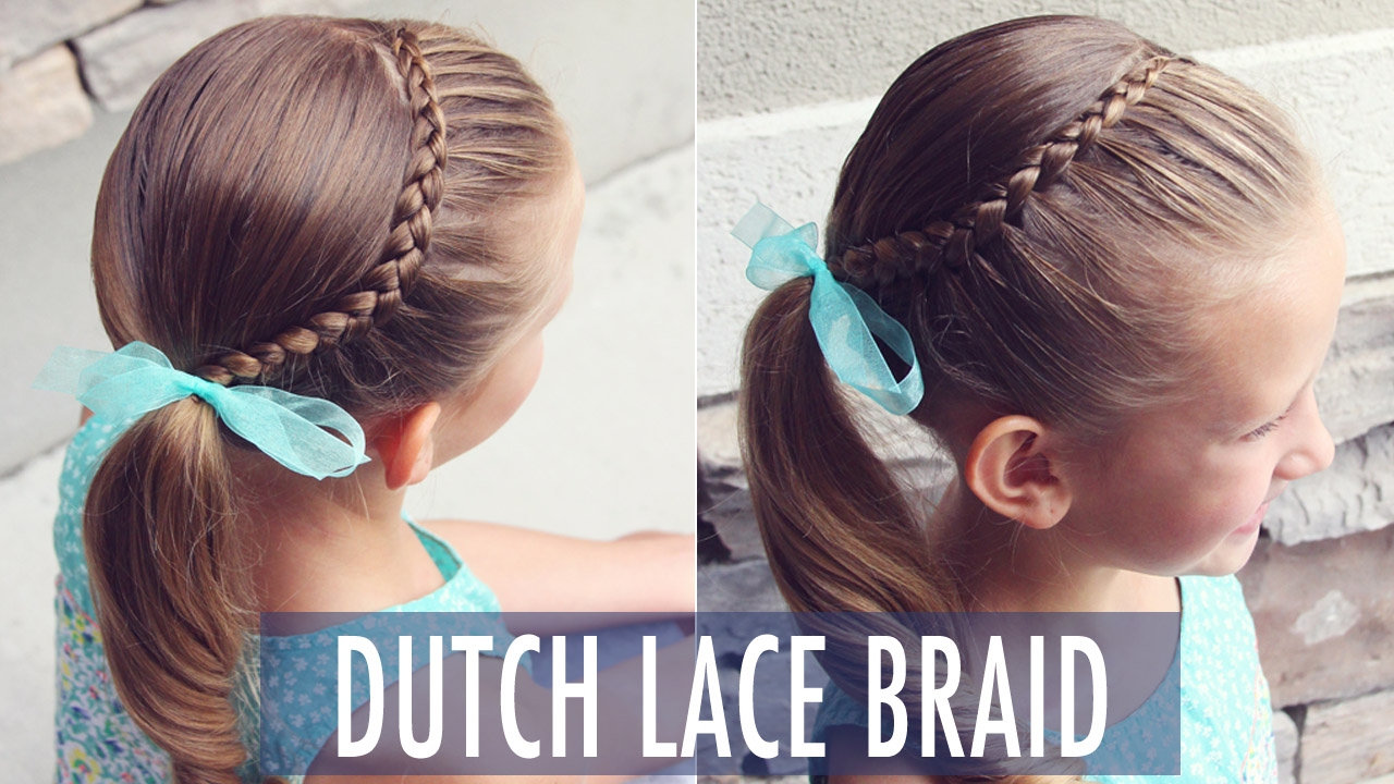 How to: Dutch Lace Braid | Great Beginner Hairstyle for All Ages ...
