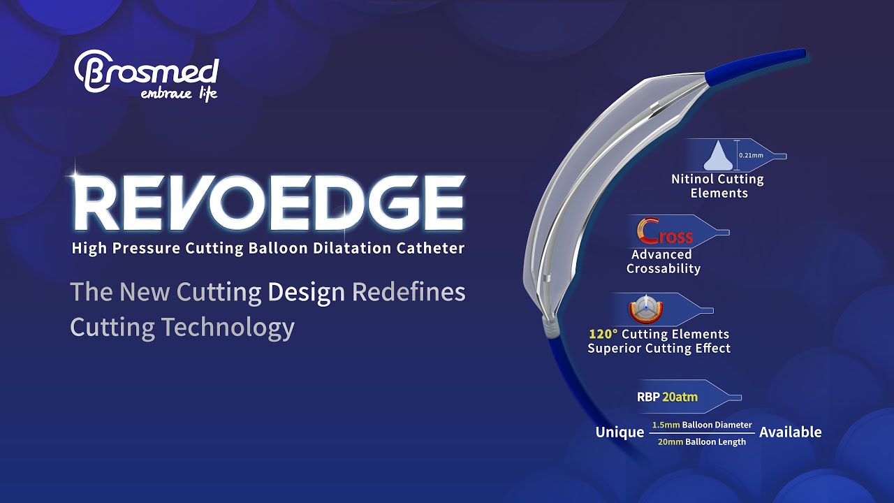 BrosMed RevoEdge™ High Pressure Cutting Balloon Dilatation Catheter ...