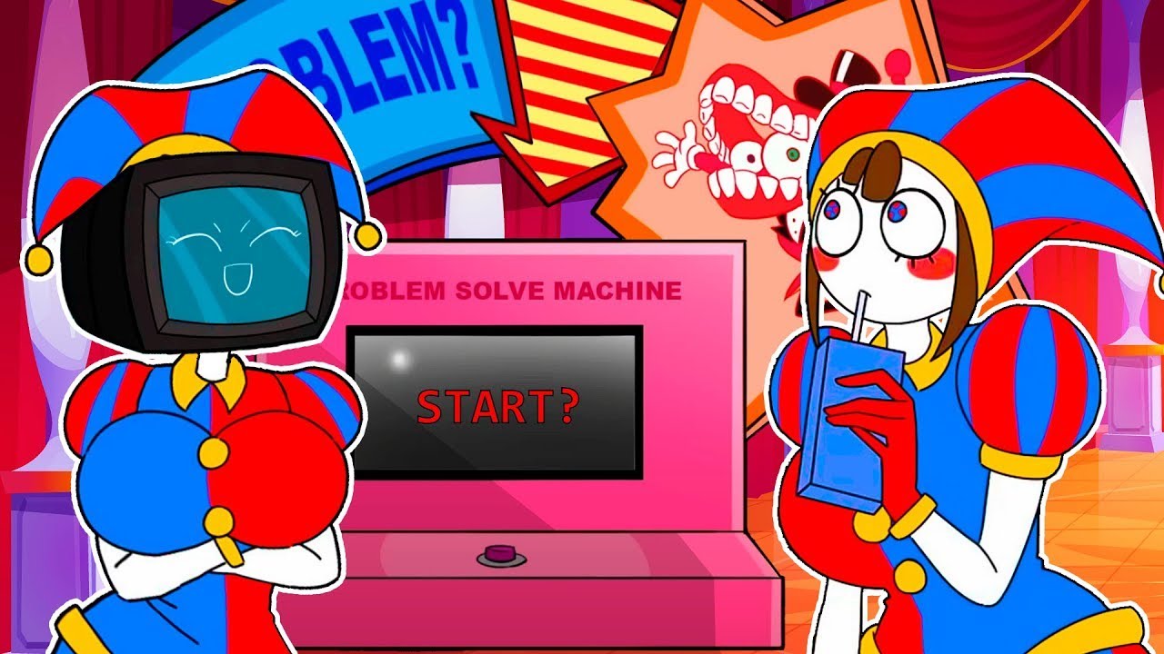 POMNI LOVES JAX?! The Amazing Digital Circus Animation - YouTube