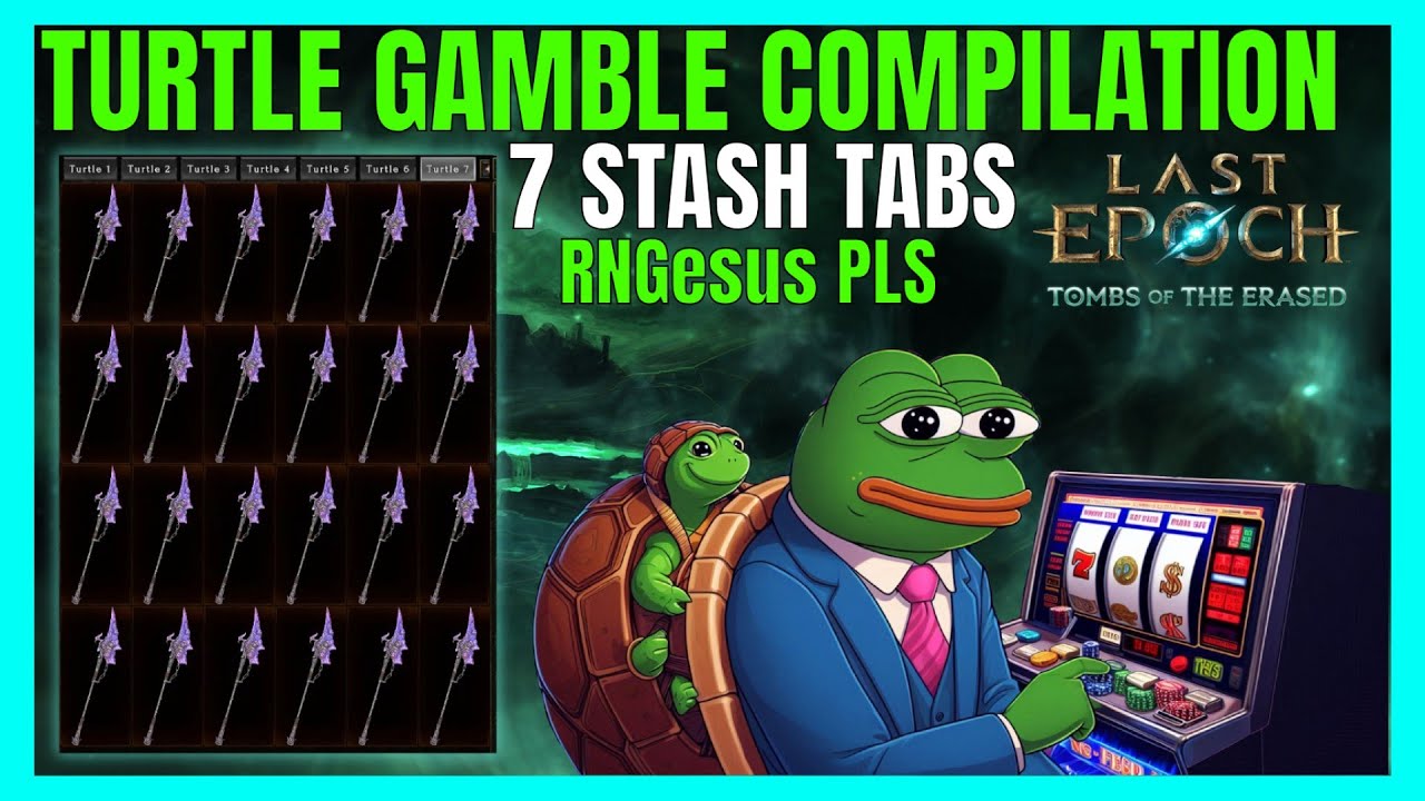 Farsight Turtle vs 7 Tabs of Endgame 1LP Uniques | Last Epoch 1.2 - YouTube