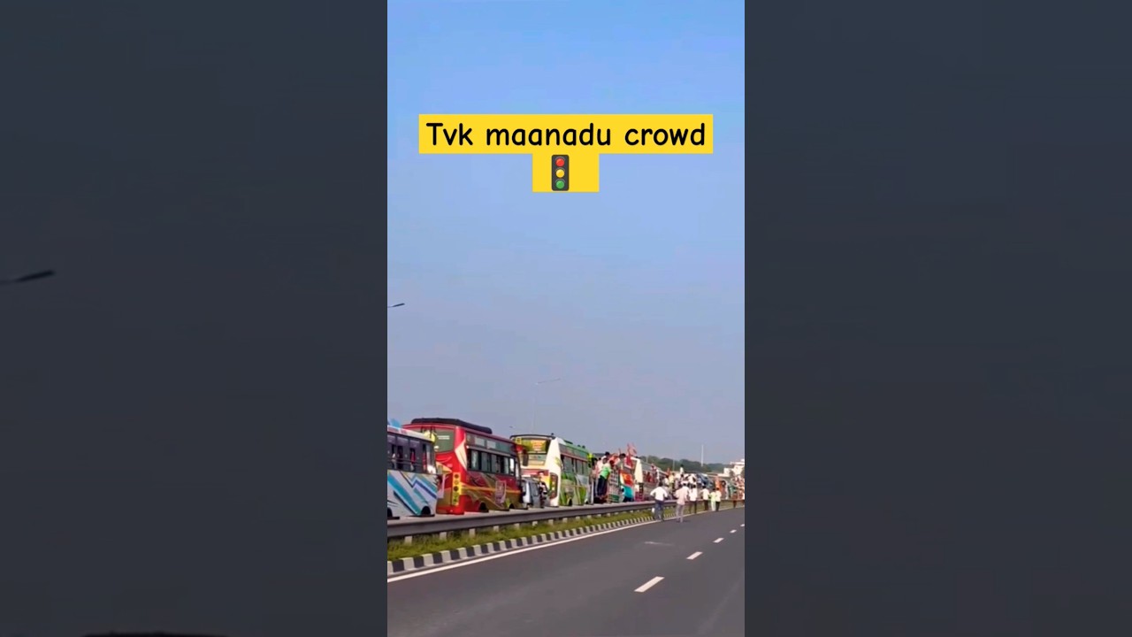 Tvk maanadu crowd #vijay #tamilagavetrikazhagam #tvkvijay #shortvideo ...