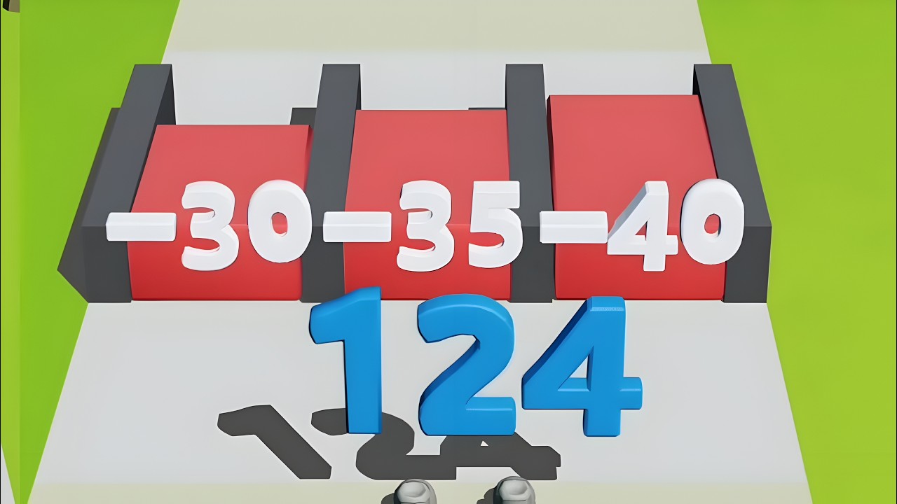 Number Race - the same aspect as old but a little difference in run ...