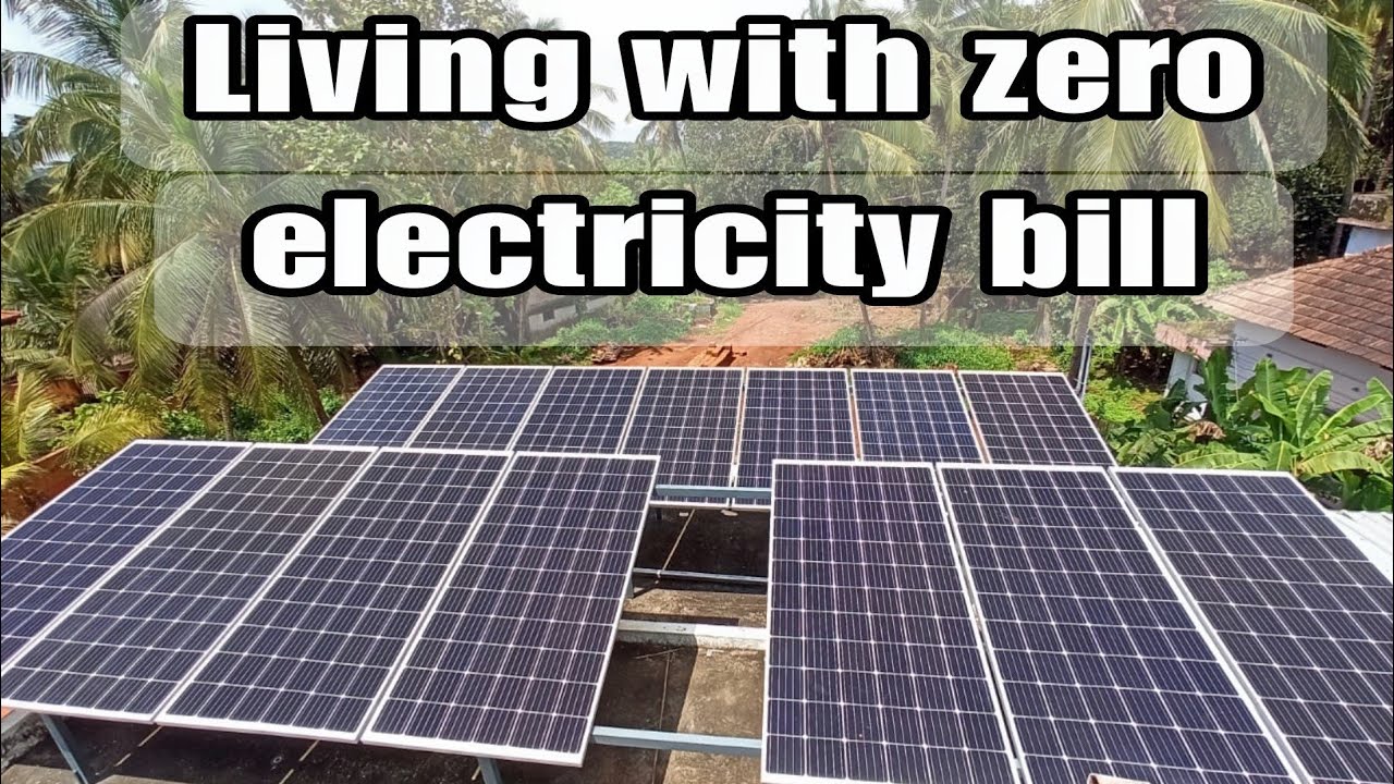 Living with Zero Electricity Bill - YouTube