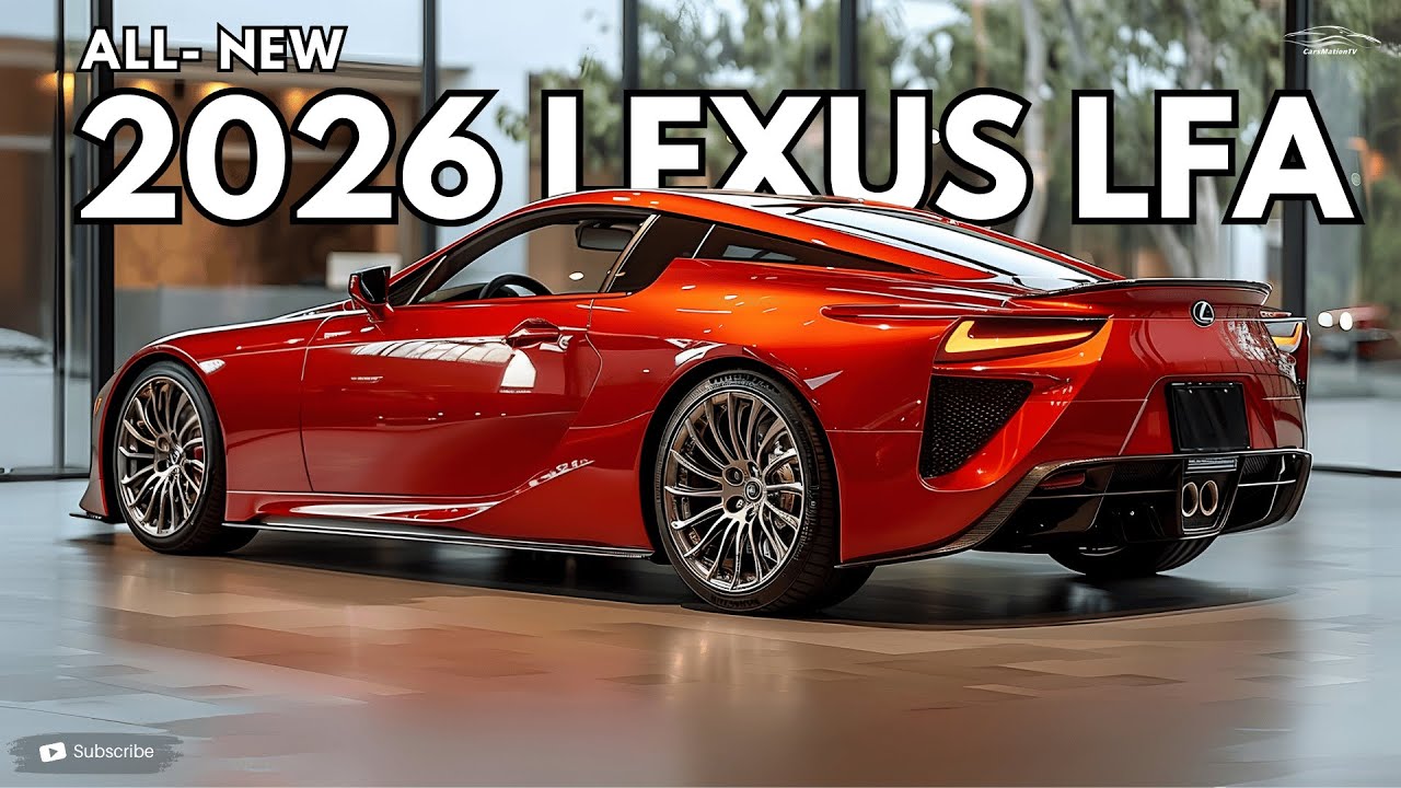 新型 2026 レクサス LFA 発表 - 伝説がハイパーカーの形で復活！ - YouTube