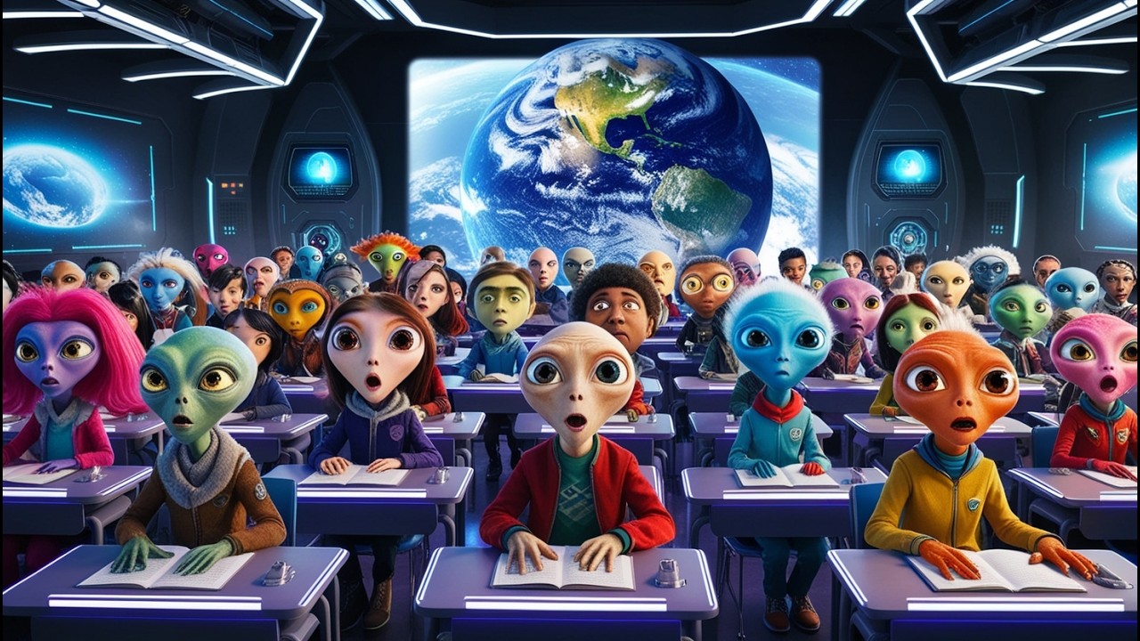 "Alien Student Shocked: 'Humans Avoid War Out of Pity?' | Sci-Fi Story ...