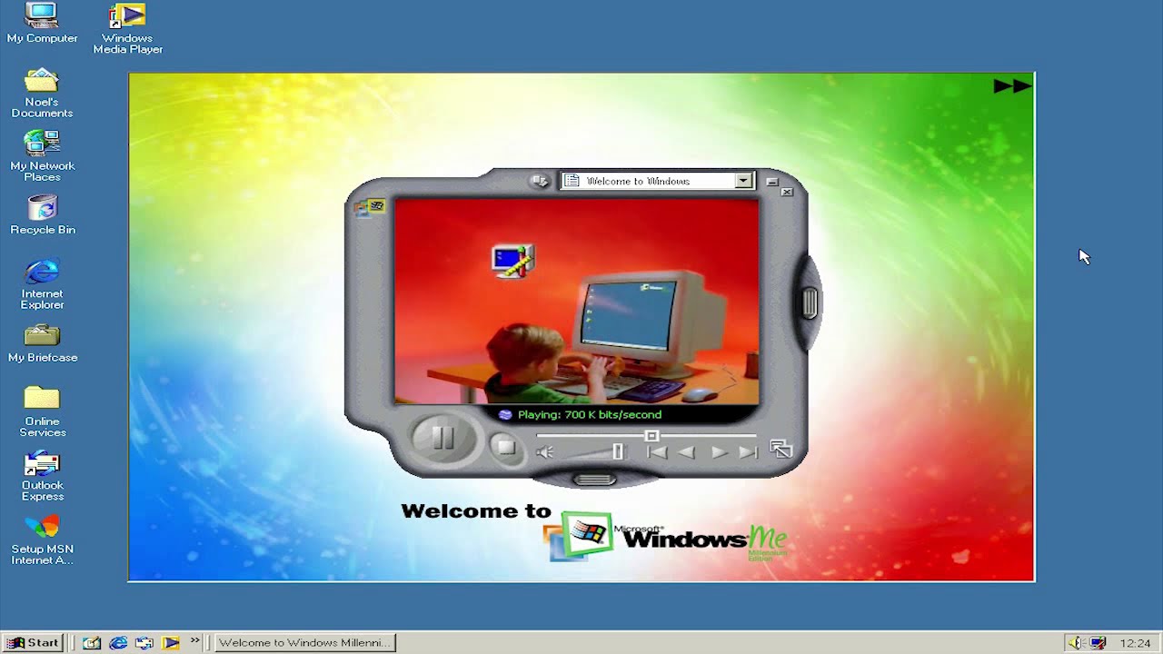 Windows Millenium Edition (Windows ME) Preview Video - YouTube