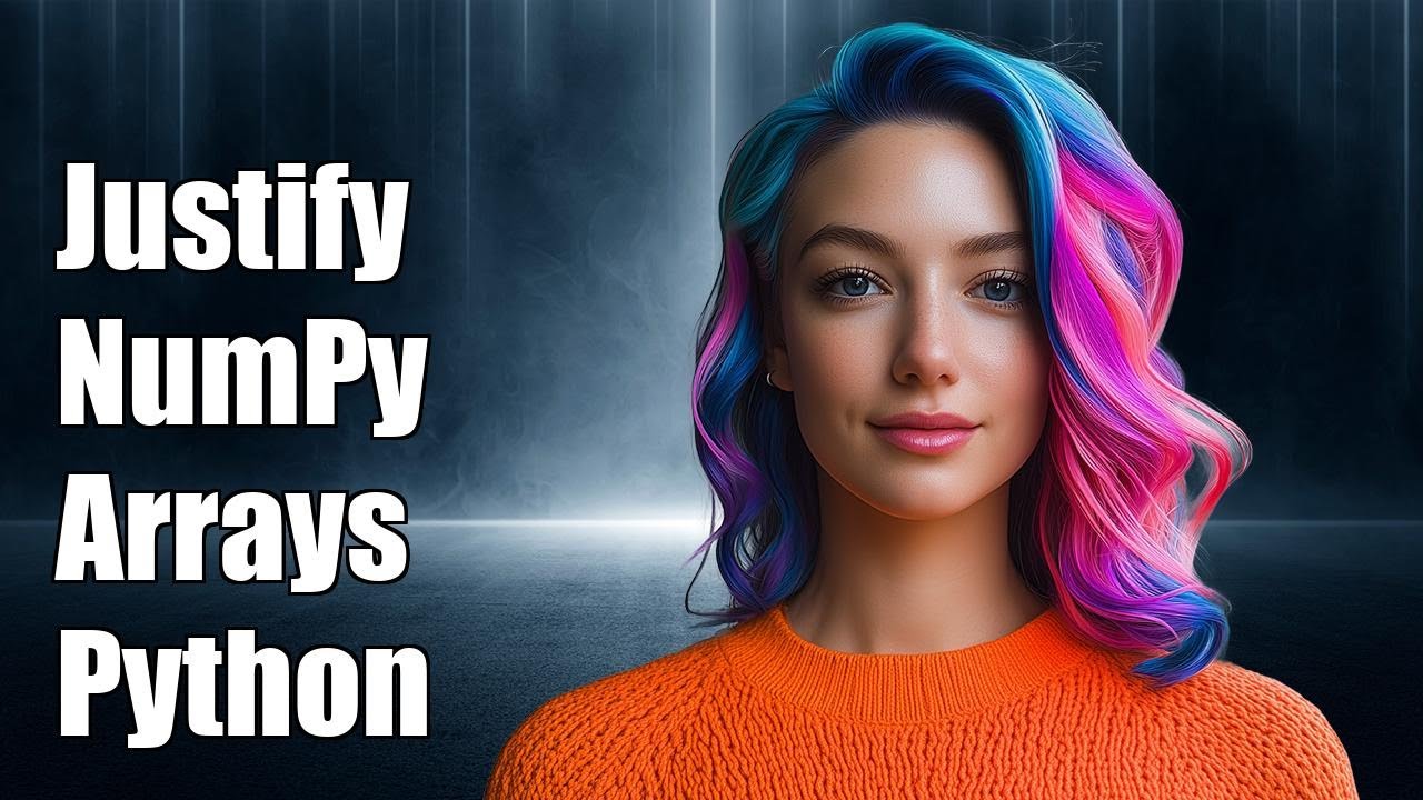 How to Justify NumPy Arrays in Python: A Step-by-Step Guide - YouTube